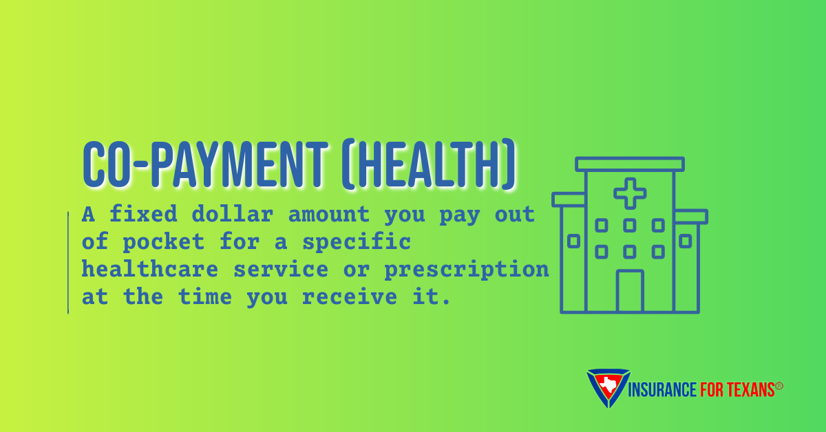 What is a Health Insurance Co-pay?